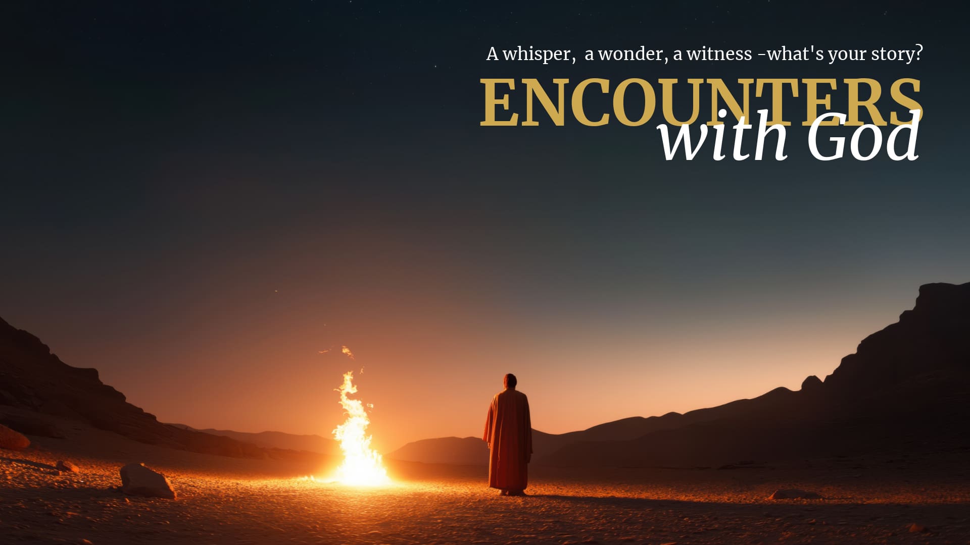 Encounters with God | Saint Joseph Catholic Church